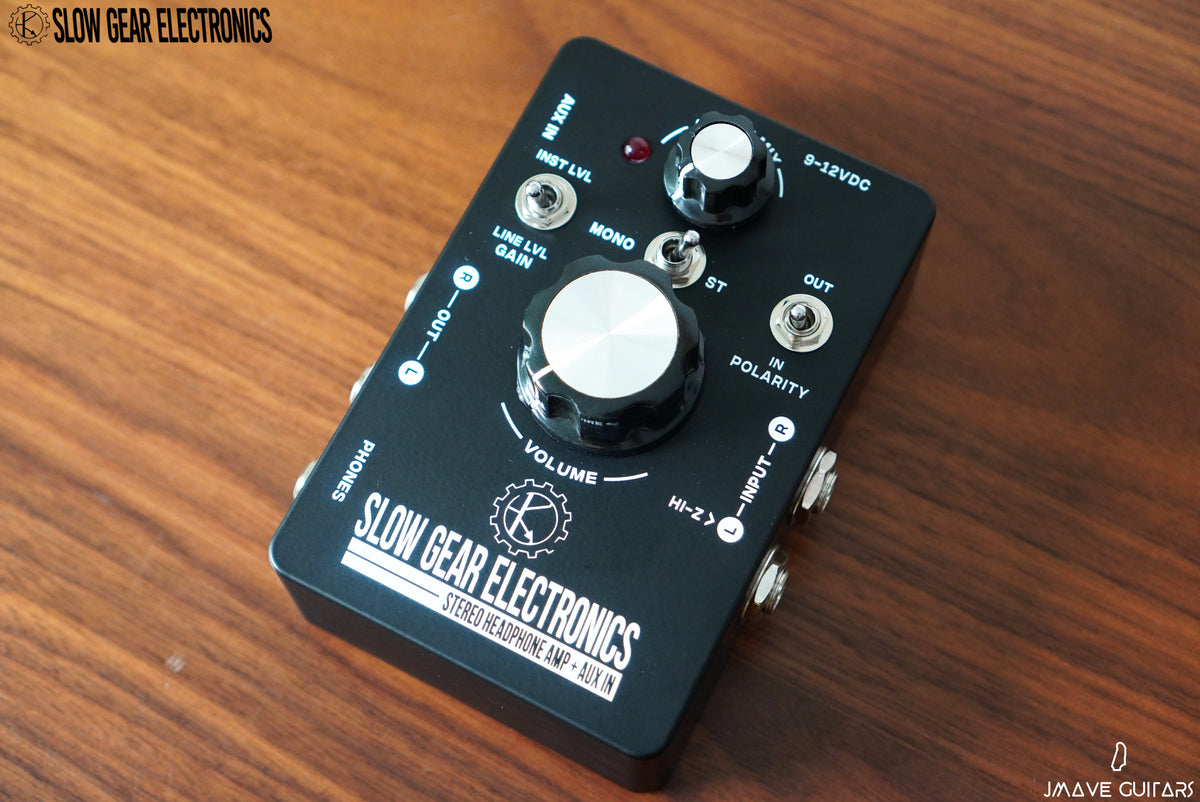 Slow Gear Electronics Pedalboard Headphone Amp - jMave Guitars ...