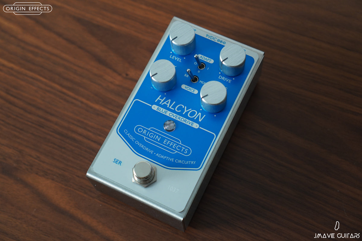 Origin Effects Halcyon Blue Overdrive - jMave Guitars – jmaveguitars